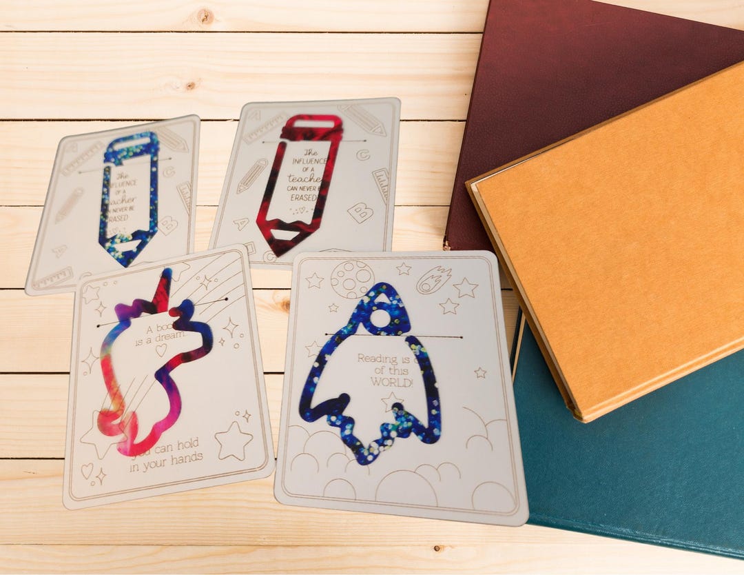 Bookmarks Clip Book Marks Flexible Bookmarks - Etsy