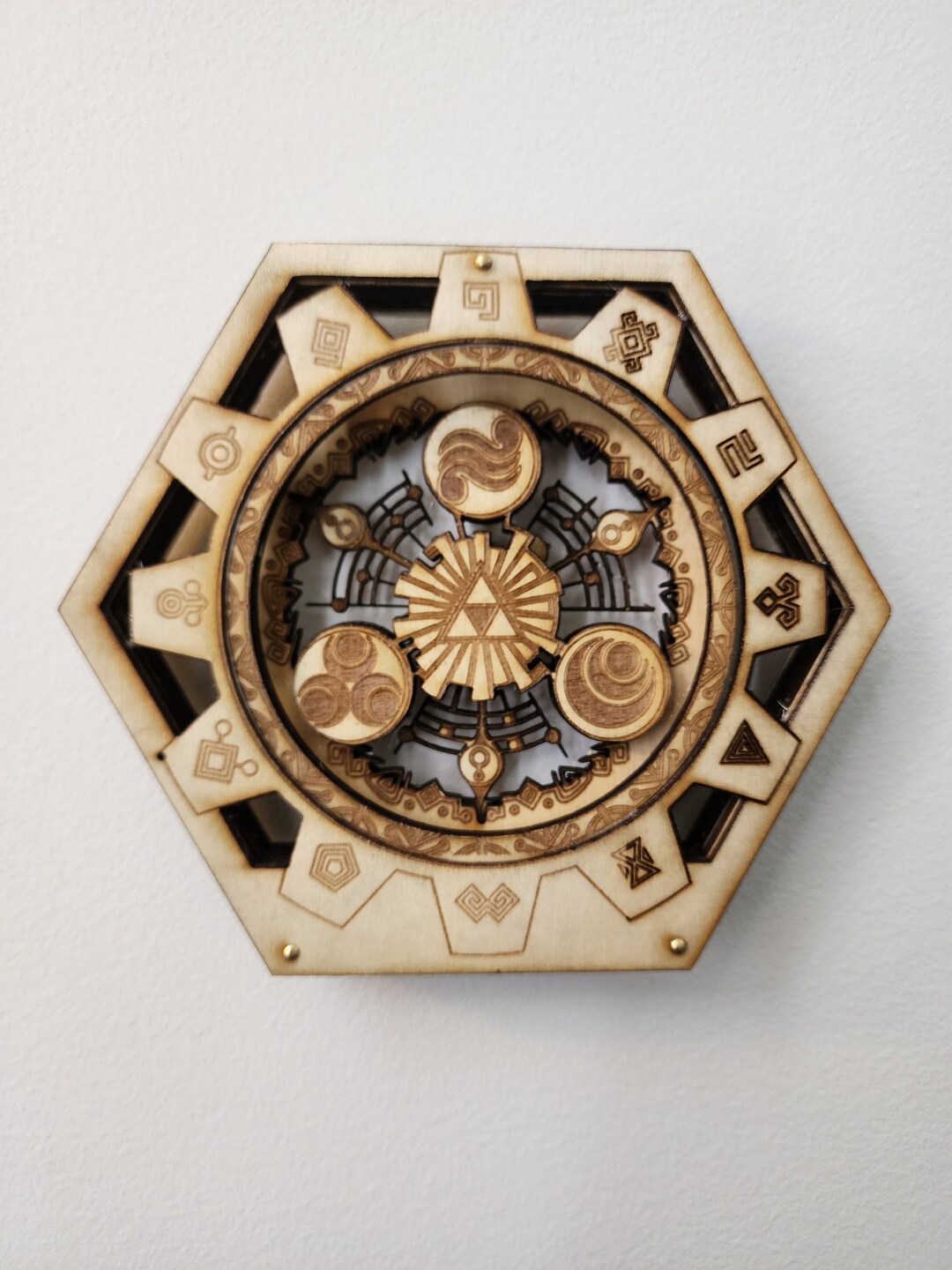 PREORDER Zelda the Gates of Time 3D Wooden Artwork Plaquearts ...