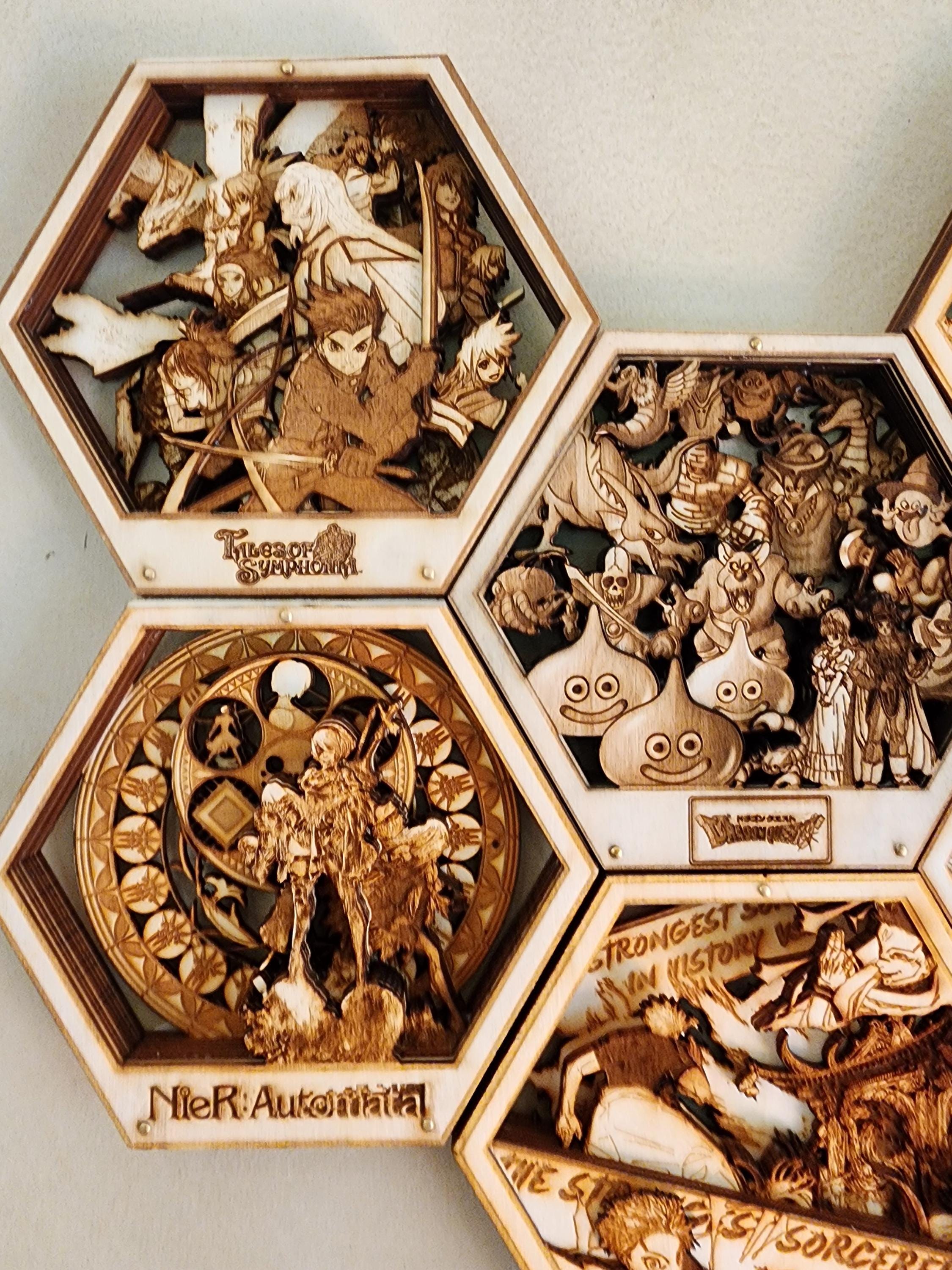 Automatons | Nier Automata | 3D Wooden Artwork Plaquearts ...