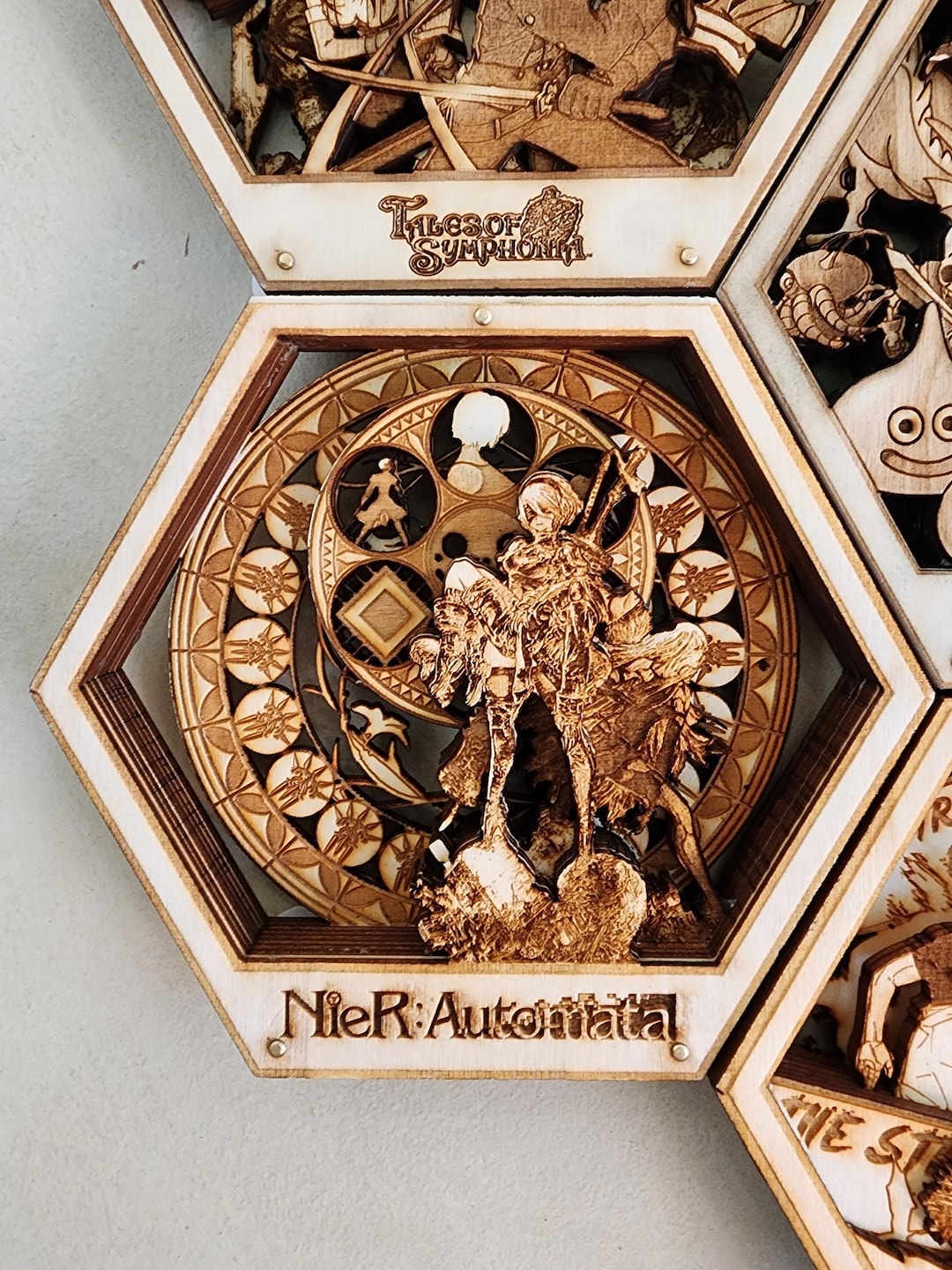 Automatons | Nier Automata | 3D Wooden Artwork Plaquearts ...