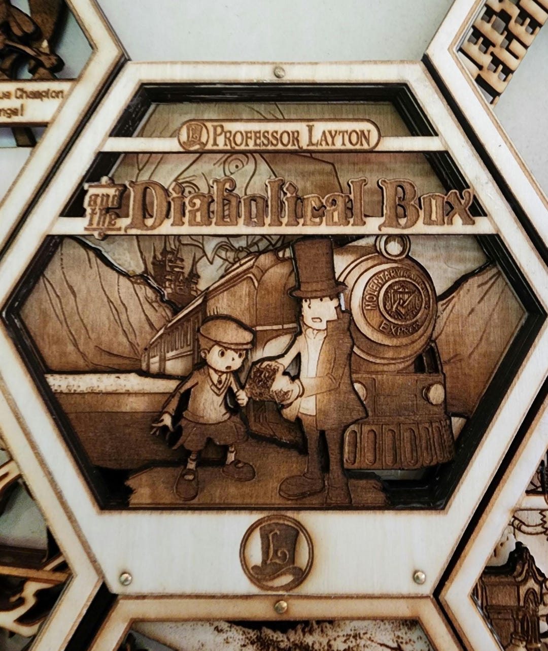The Diabolical Box | 3D Wooden Artwork Plaquearts | Unforgettable Gifts ...