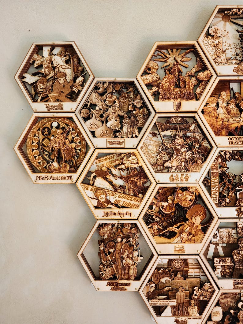 Automatons | Nier Automata | 3D Wooden Artwork Plaquearts ...