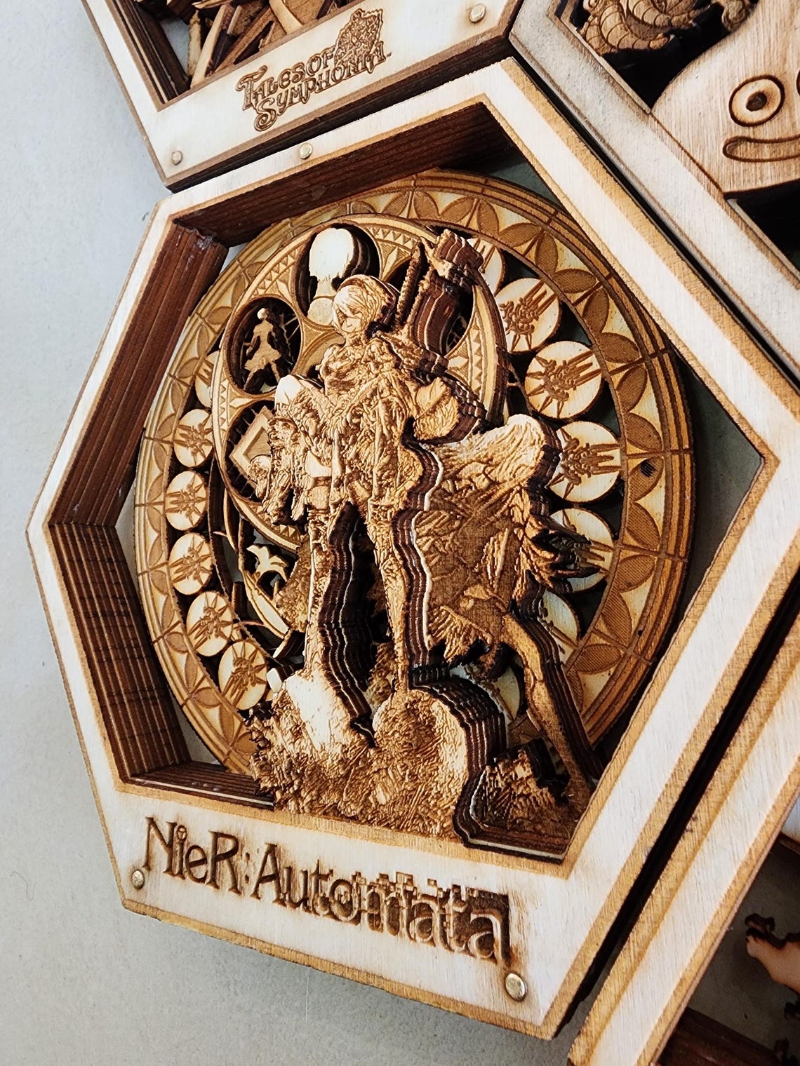 Automatons | Nier Automata | 3D Wooden Artwork Plaquearts ...