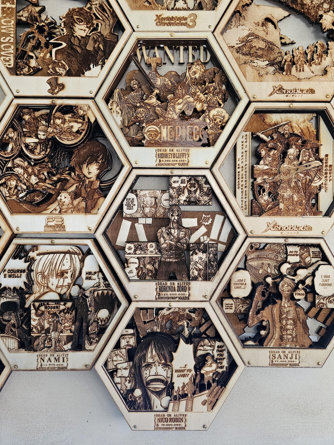 Anime / Manga Plaquearts Collection 2 | 3D Wooden Artwork ...