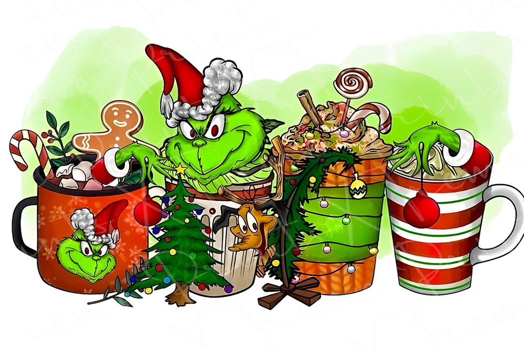 Grinch Bundle Png - Etsy