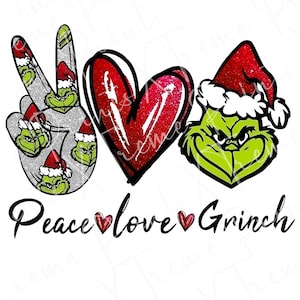 Grinch Bundle Png - Etsy