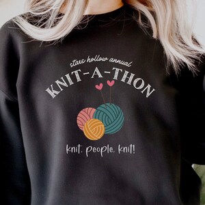Knit a Thon Shirt - Etsy