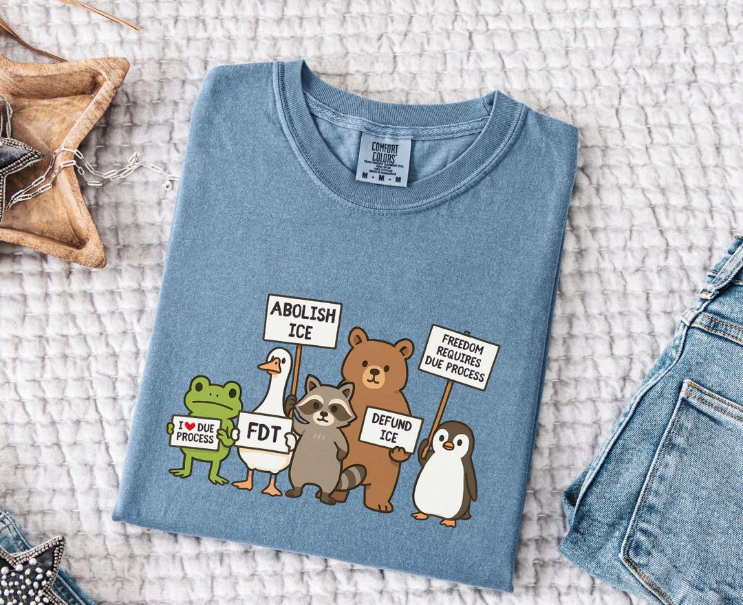 Abolish Ice Goose Comfort Colors Shirt, ICE Out of LA Protest Shirt ...