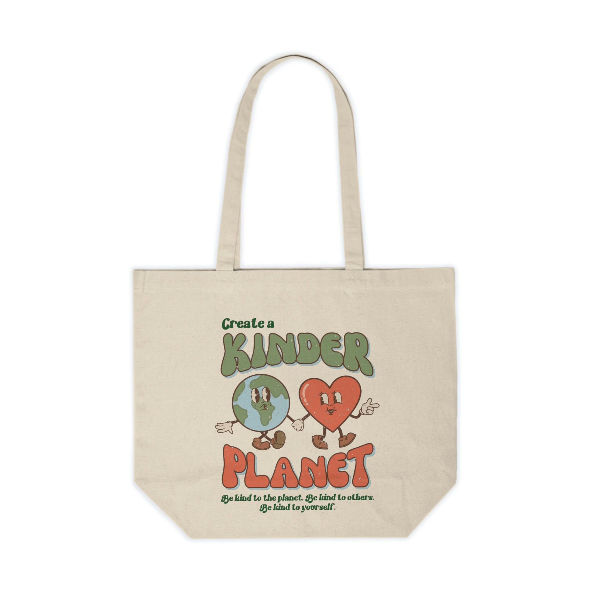 Jumbo Kinder Planet Tote Bag, Earth Day