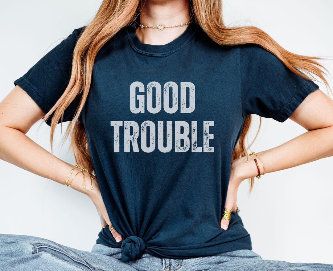 Good Trouble Resist the Oligarchy Comfort Colors Shirt, Subtle Anti ...