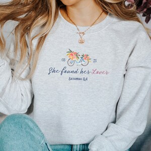 She Found Her Lover Bachelorette Sweatshirt, Personalized Bachelorette ...