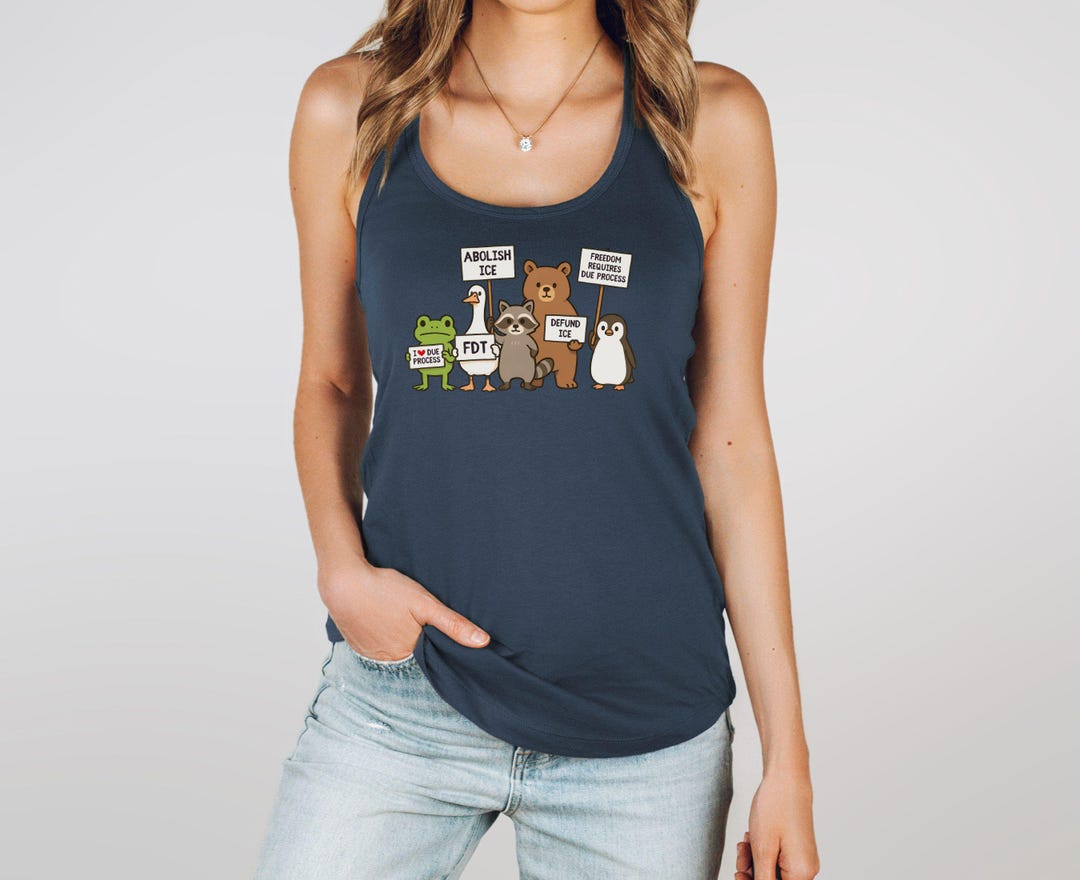 Abolish ICE Goose Tank Top, FDT Anti Trump Protest Tee, Anti ...