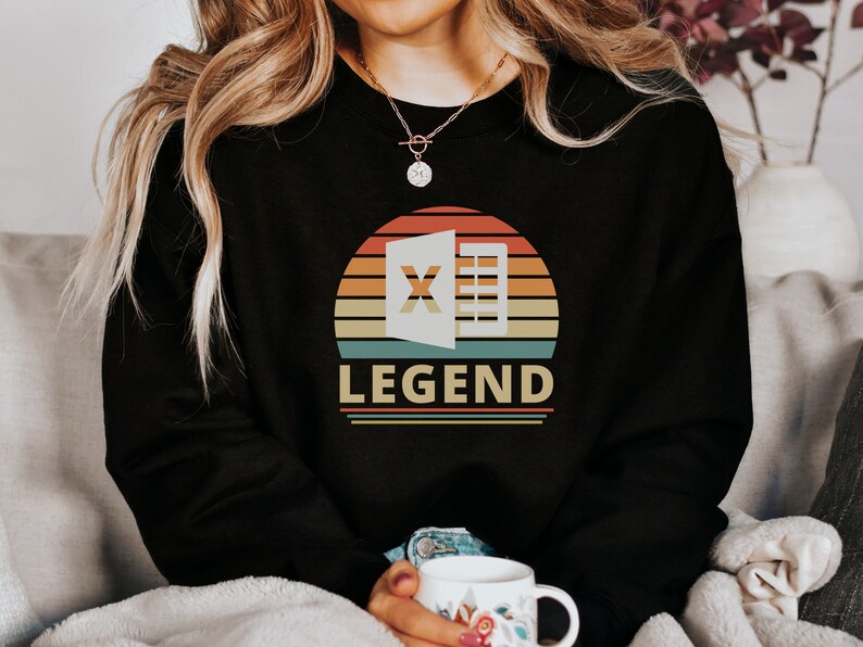 Vintage Legend Accountant Gift, Funny CPA Gift, Data Analyst Shirt ...
