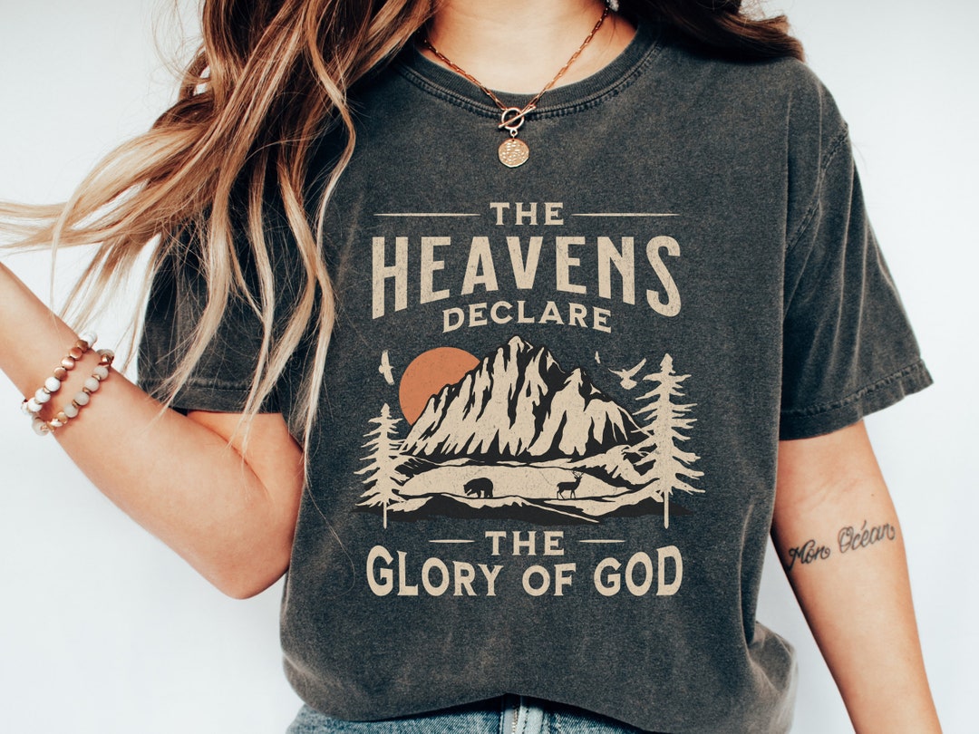 Christian Merch Comfort Colors Crewneck Shirt, Bible Verse Worship ...