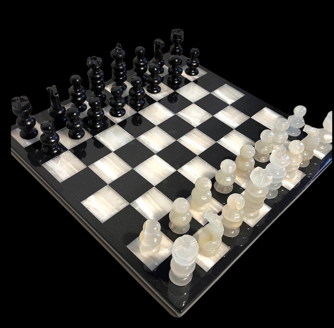 English Chess Set - Etsy