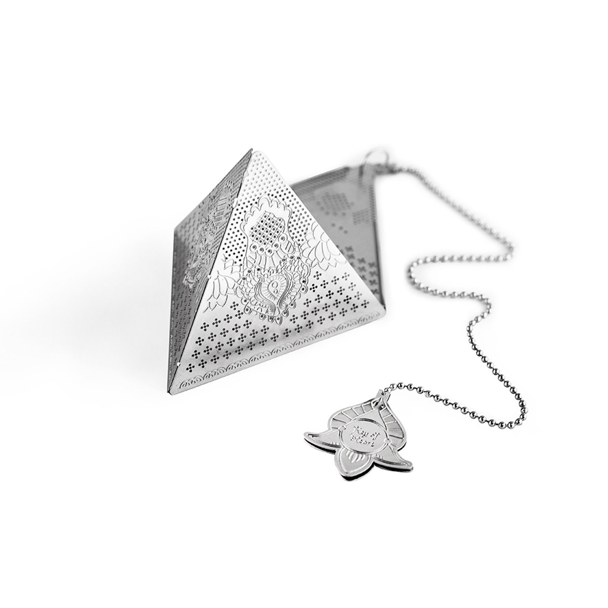 Pyramid Tea Infuser: Reusable Stainless Steel Loose Leaf Herbal Tea - Etsy