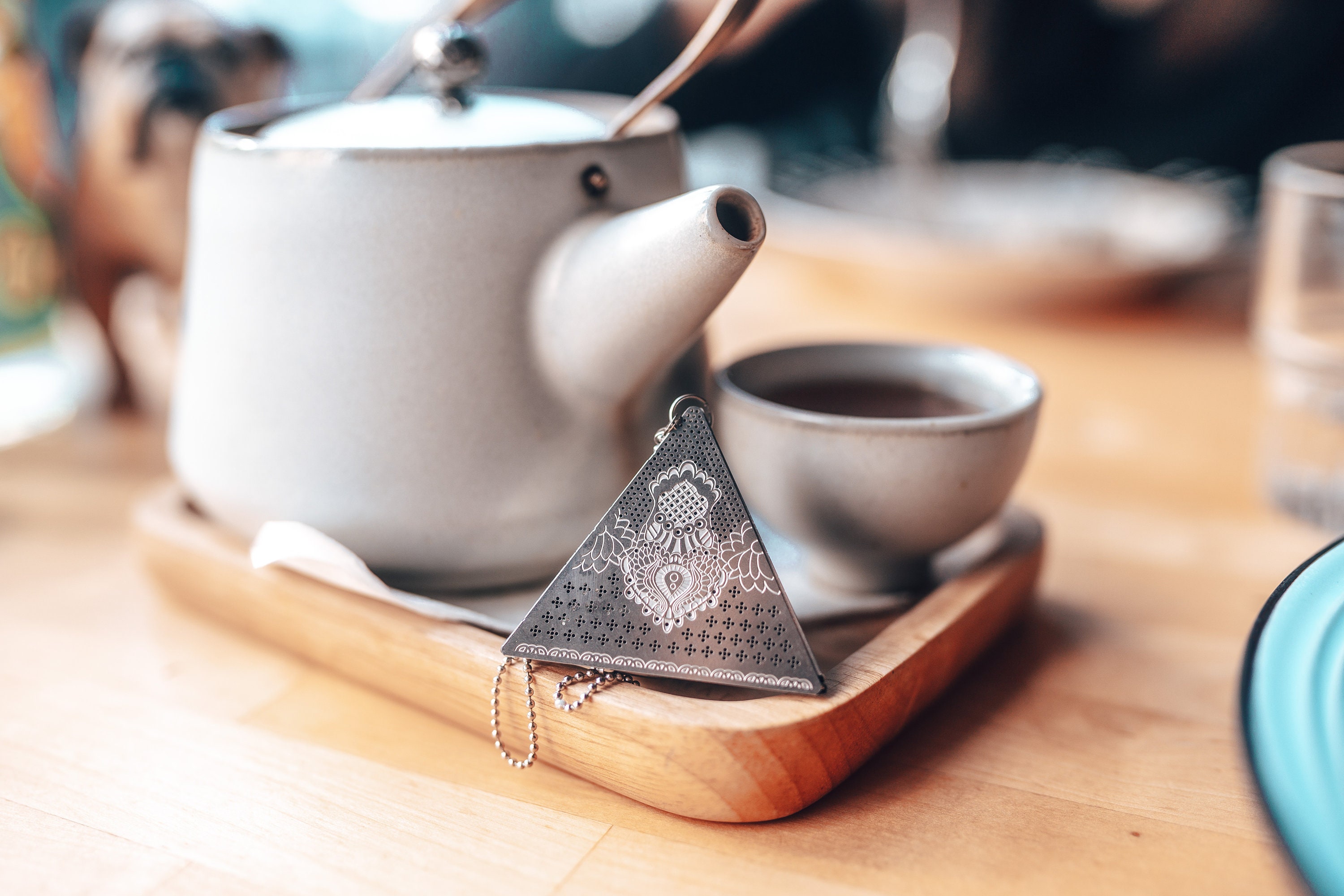 Pyramid Tea Infuser: Reusable Stainless Steel Loose Leaf Herbal Tea - Etsy