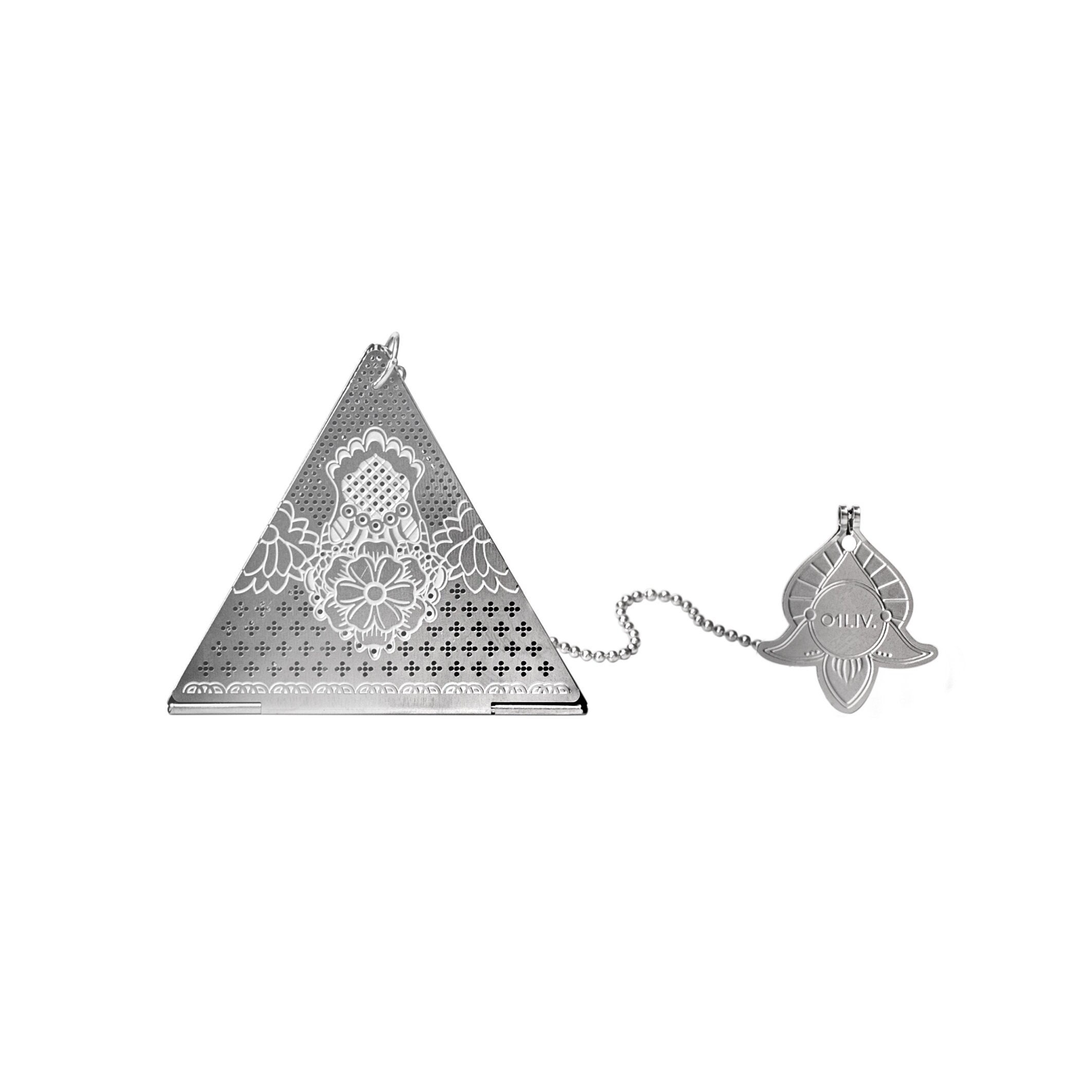 Pyramid Tea Infuser: Reusable Stainless Steel Loose Leaf Herbal Tea - Etsy