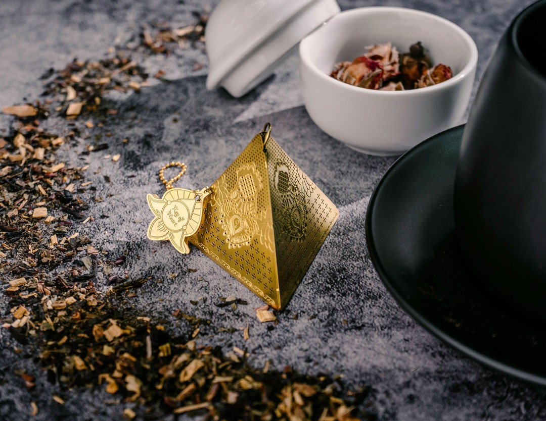 Pyramid Shape Tea Infuser, Loose Leaf Tea Infuser, Triangle Tea Infuse ...