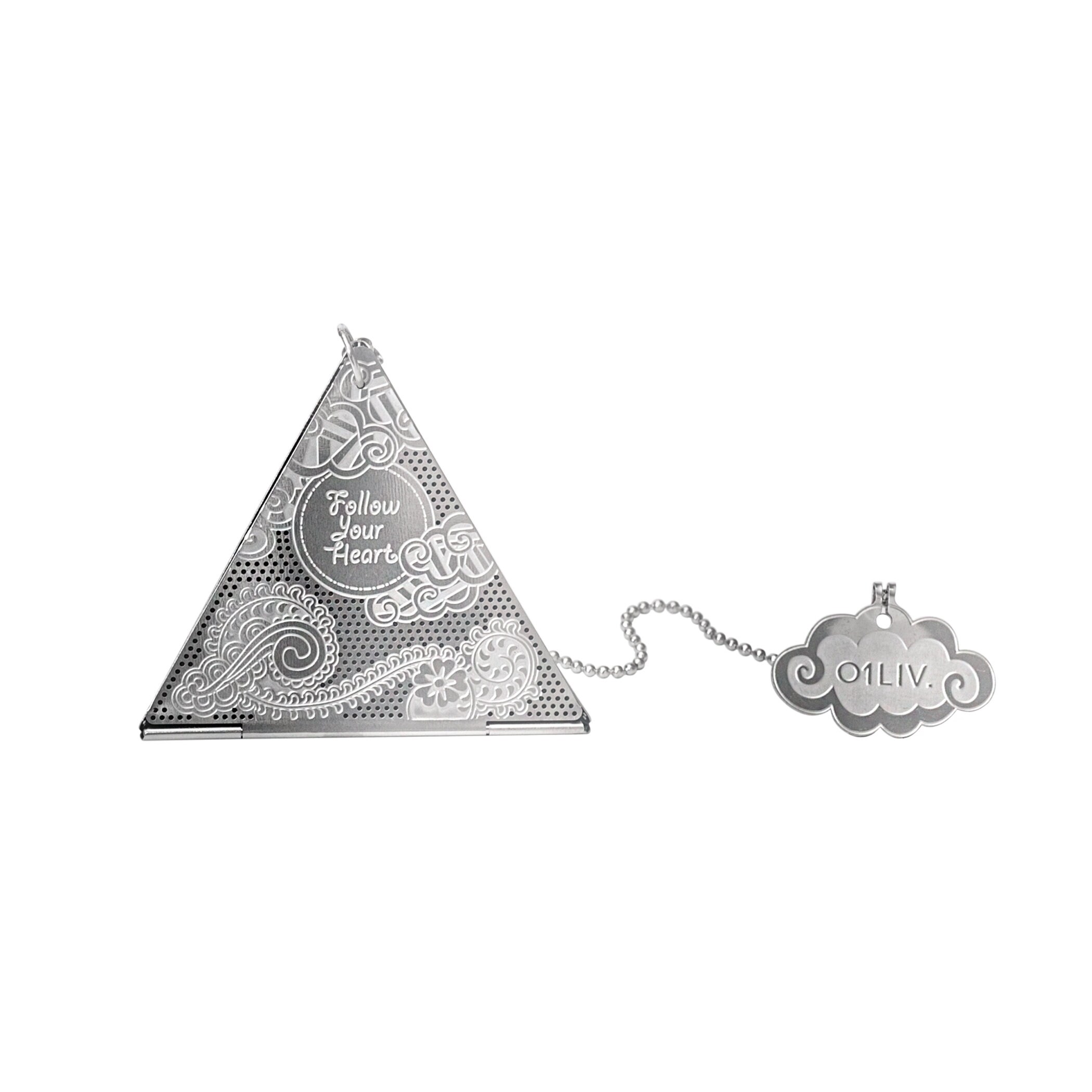 Pyramid Tea Infuser: Reusable Stainless Steel Loose Leaf Herbal Tea - Etsy