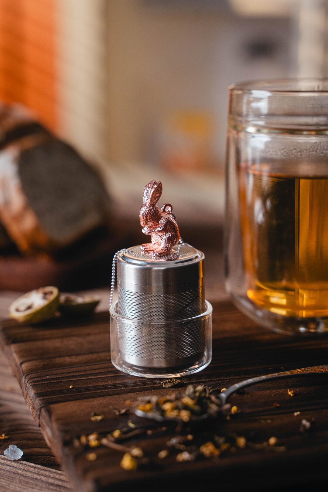 Rabbit Tea Infuser, Stainless Steel Loose Leaf Tea Strainer - Etsy
