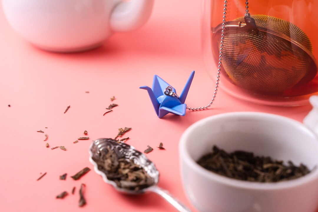 Paper Crane Tea Infuser, Loose Leaf Tea Infuser, Mesh Tea Ball, Tea ...