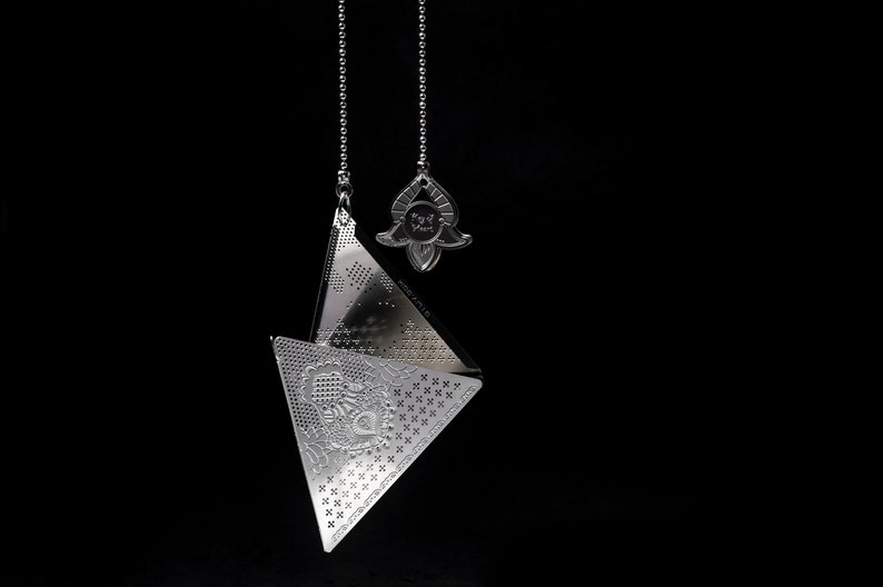 Pyramid Tea Infuser: Reusable Stainless Steel Loose Leaf Herbal Tea - Etsy
