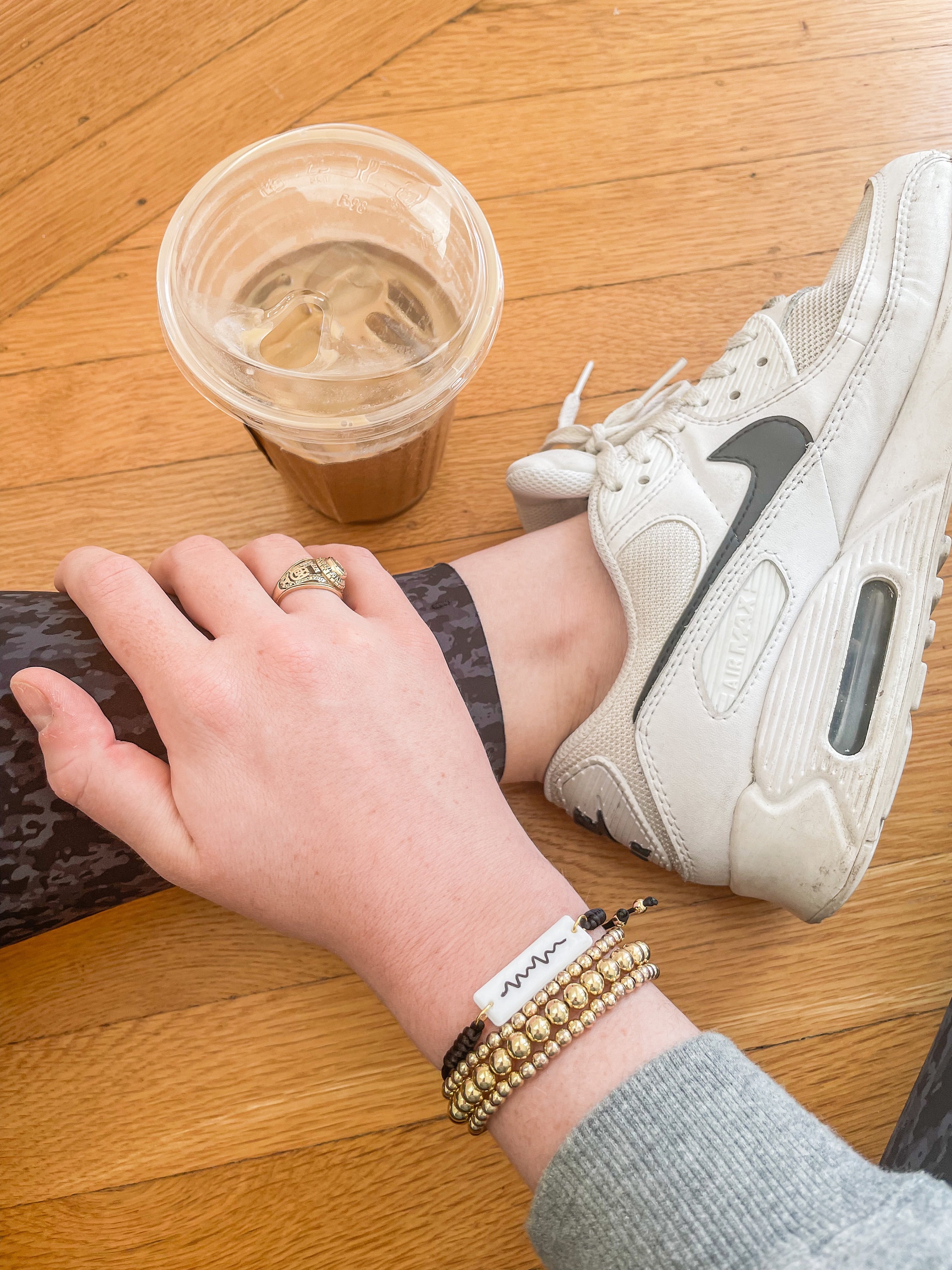 Audio Bracelet- Black, Tan and Gold, NFC Scannable Bracelet ...