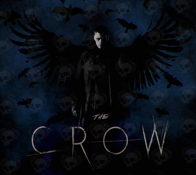 The Crow "2024" Inspired Tumbler PNG File Download - Etsy