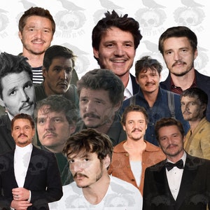 Pedro Pascal Collage Tumbler PNG Files Bundle (2 Images) - Etsy