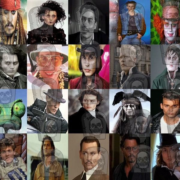 Johnny Depp - Etsy