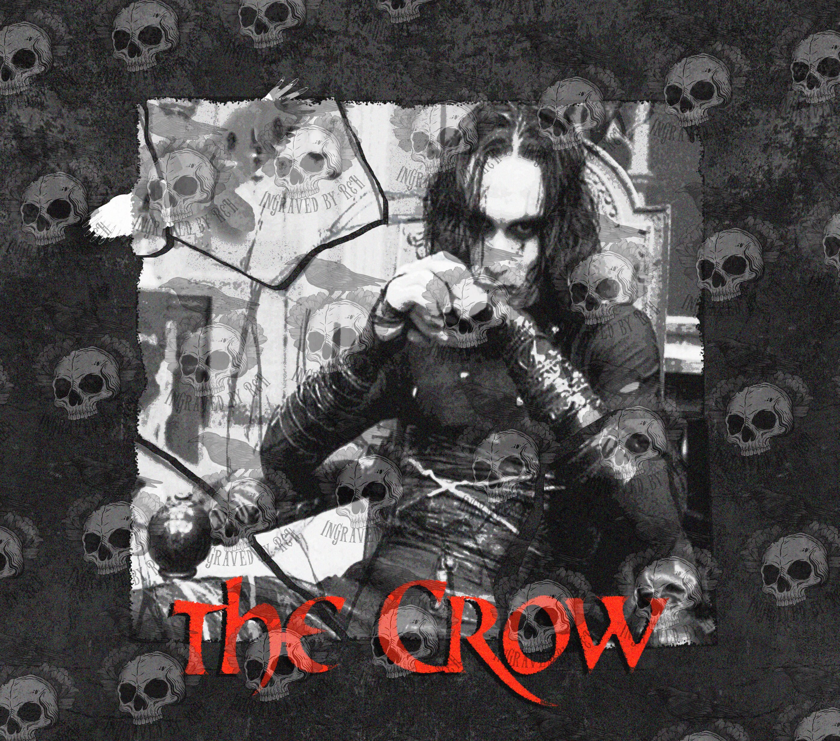 The Crow Inspired Tumbler 20oz - Etsy