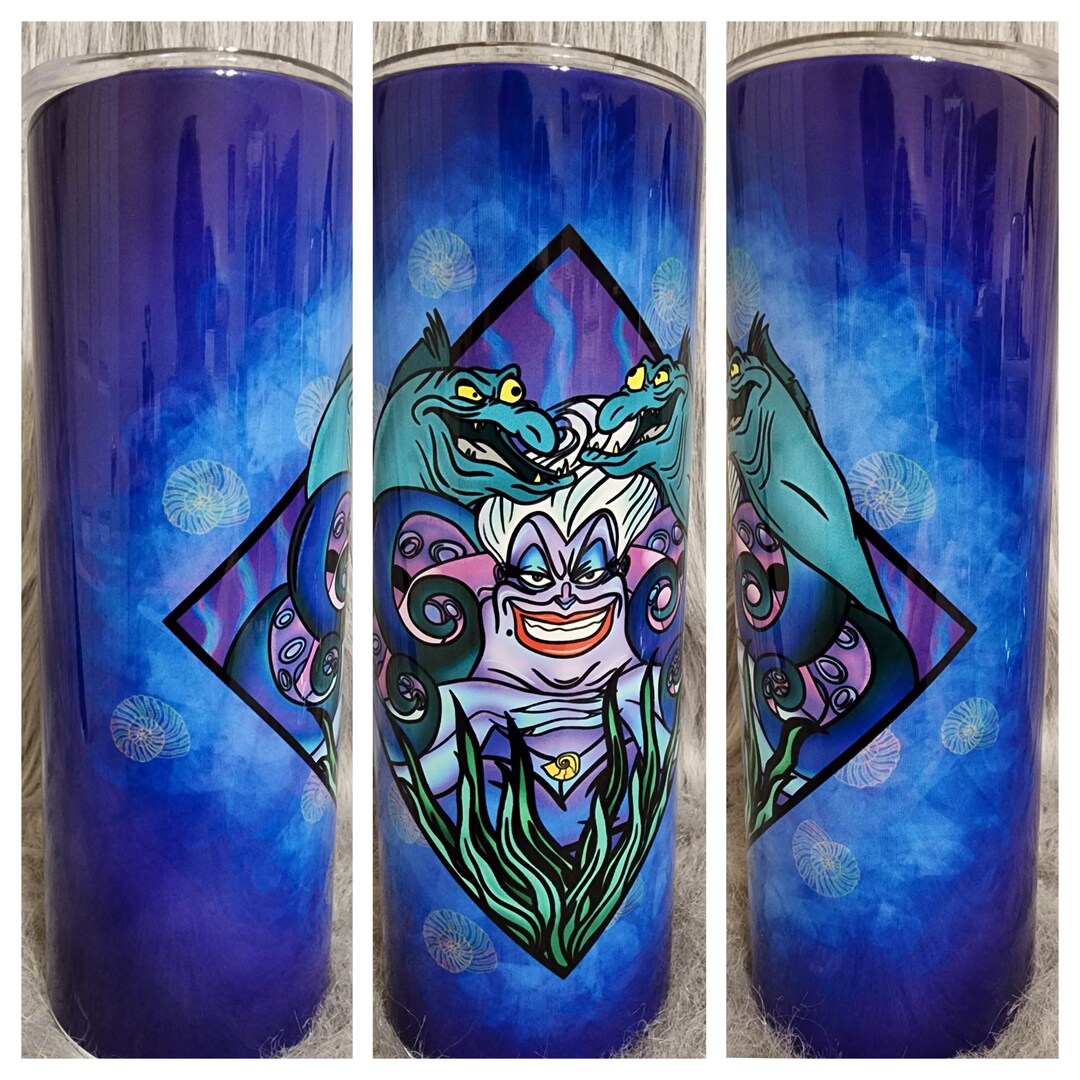 Ursula Floatsam and Jetsam Inspired Tumbler 20oz - Etsy