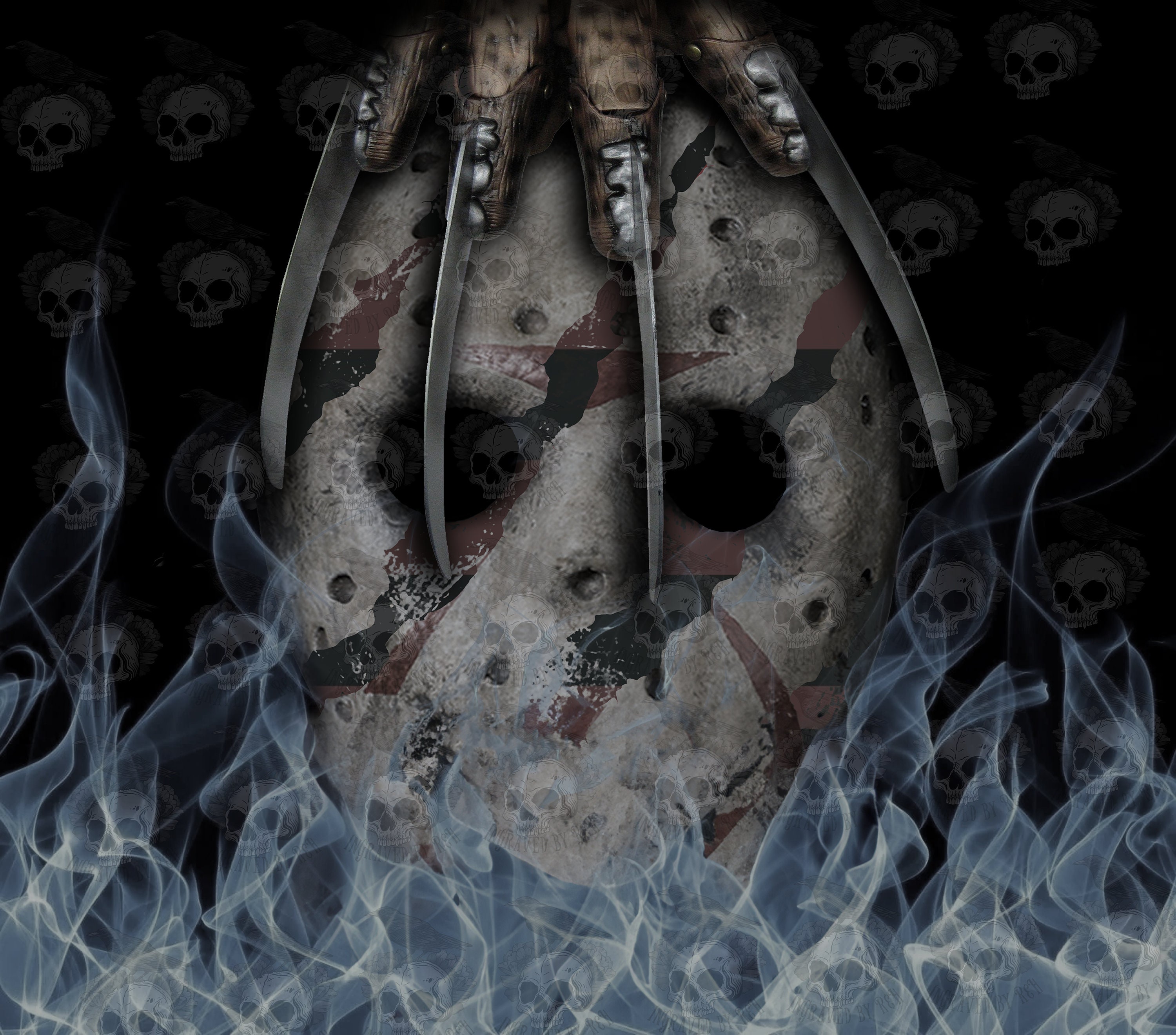 Freddy VS Jason PNG, Freddy VS Jason Digital File (without Words) - Etsy