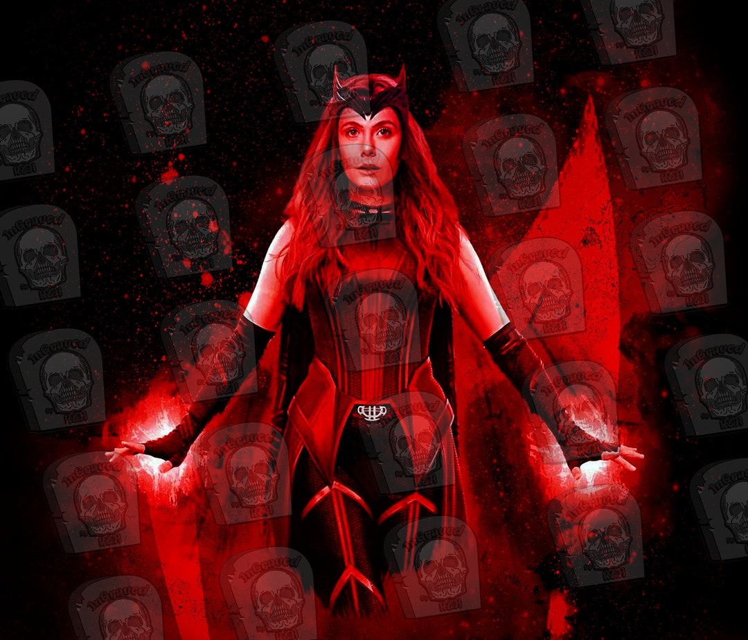 Scarlet Witch PNG File, Scarlet Witch Digital File, Scarlet Witch ...