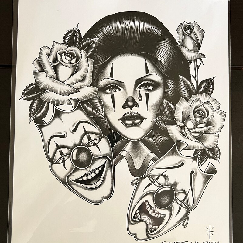 Tattoo Art Print - Etsy