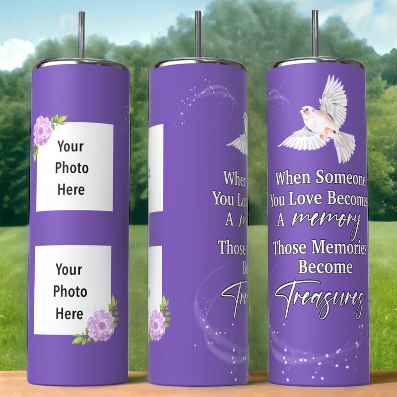 Purple Memorial - Etsy