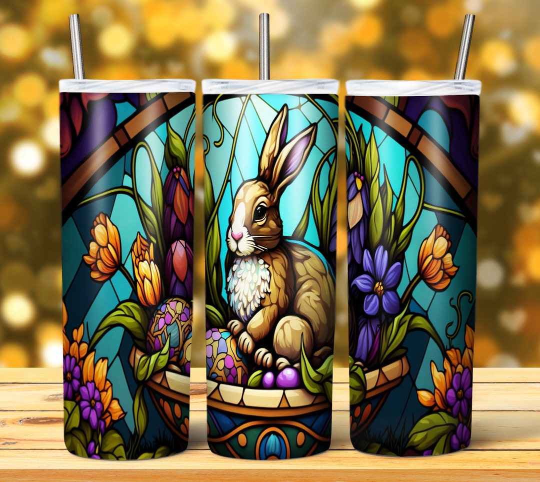 Easter Stained Glass Tumbler Wrap - Etsy