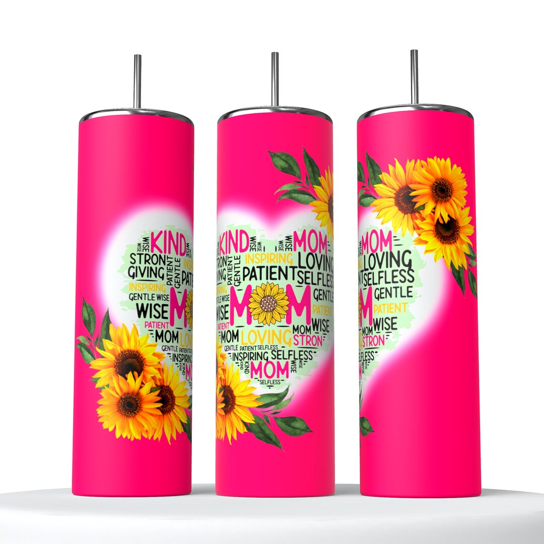 Mom Tumbler Wrap Tumbler Design Sublimation Digital Download Etsy
