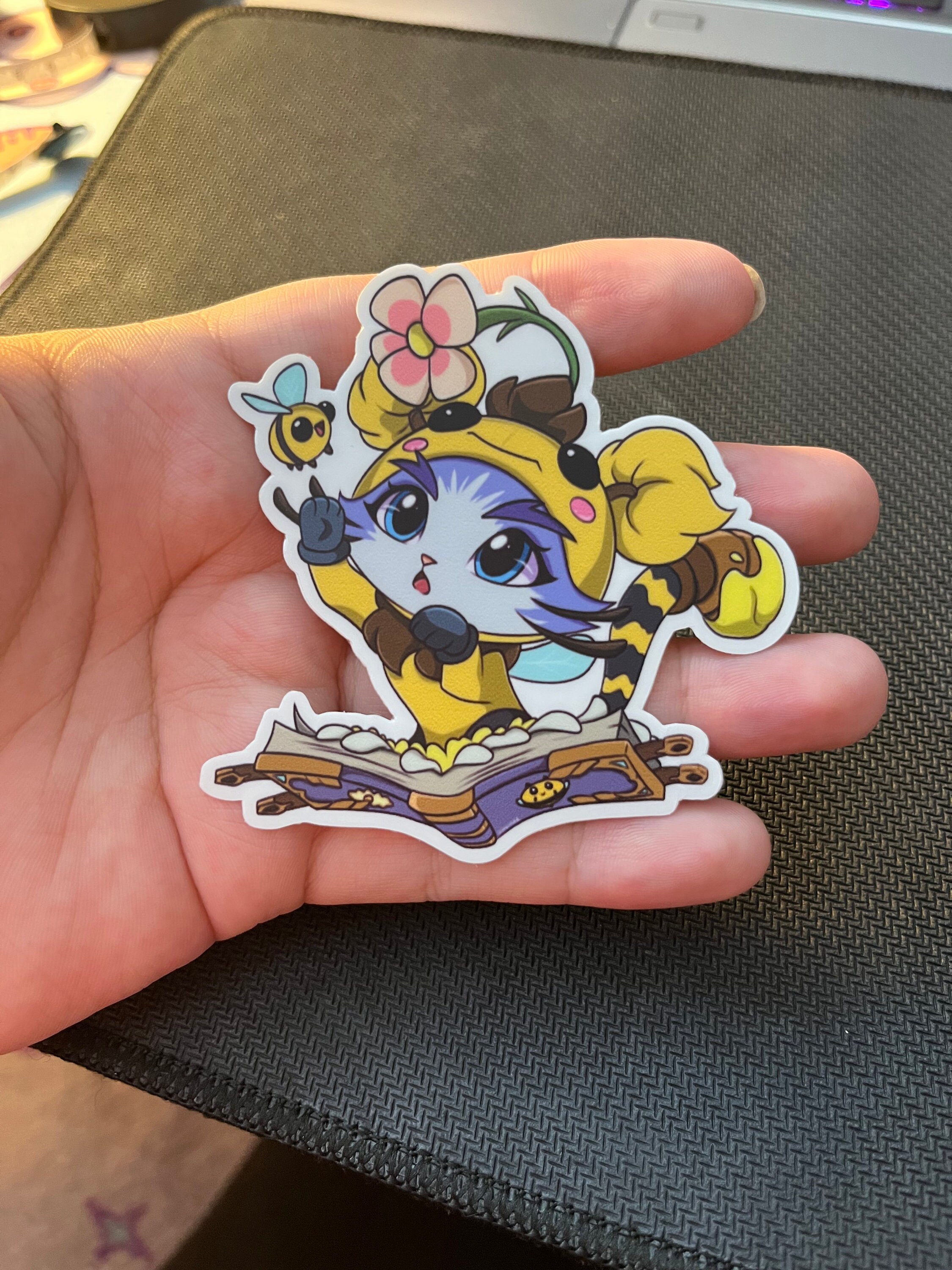 Yuumi League of Legends Yuubee Sticker - Etsy
