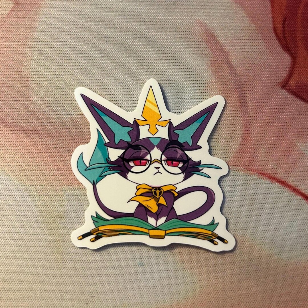 Mini Battle Principle Yuumi League of Legends Sticker Atl. Design - Etsy