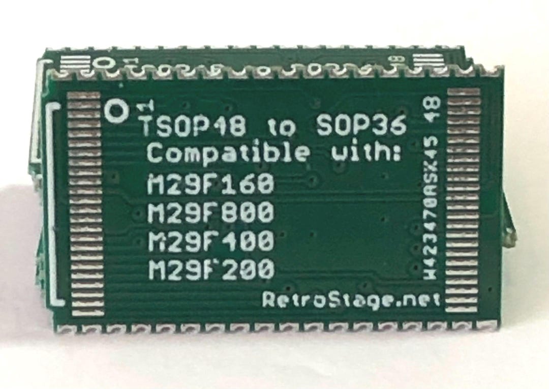 SNES Superfx / CX4 MASKROM Adapter PCB (rev.d) by Retrostage - Etsy