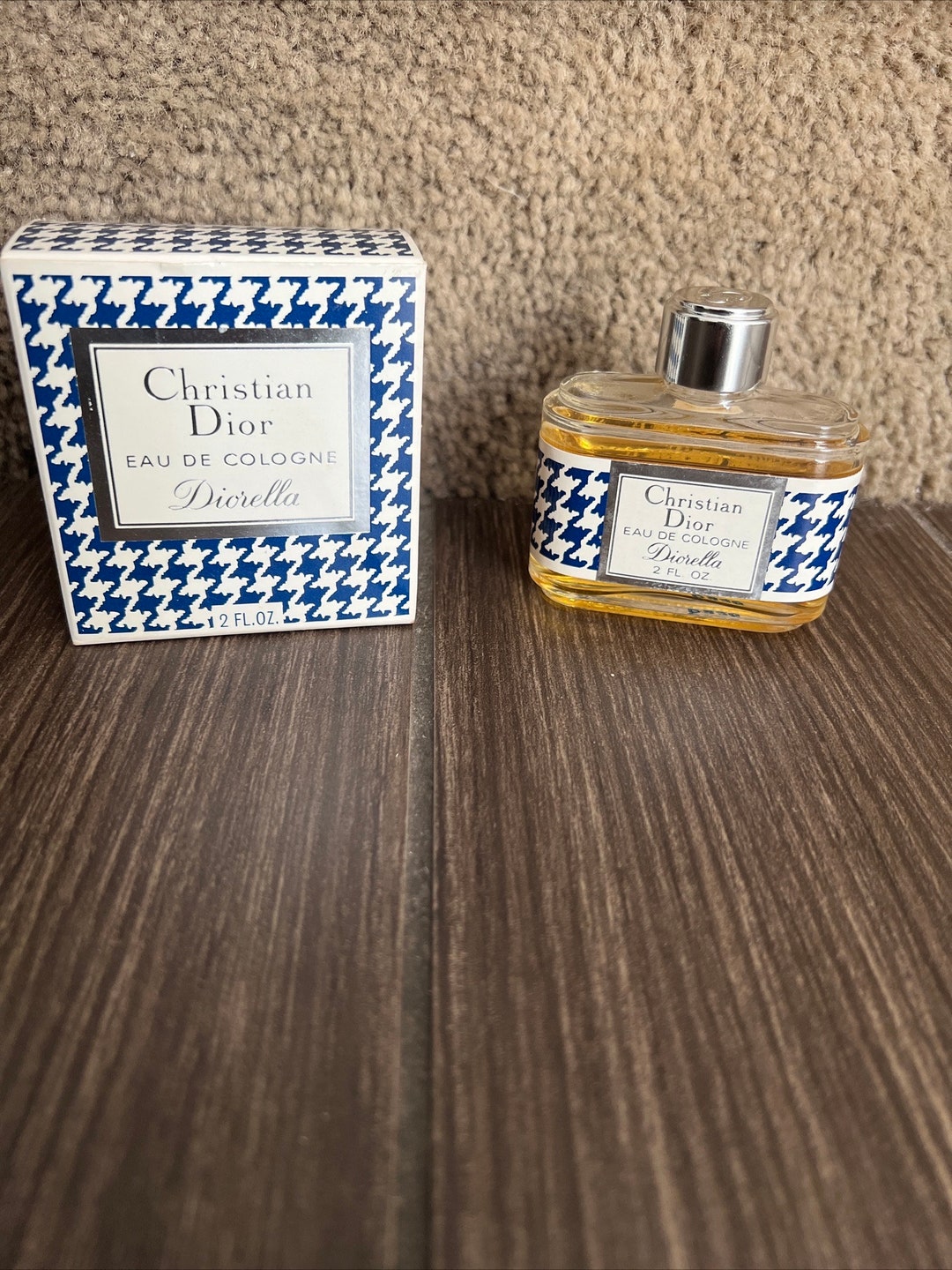 Vintage Diorella by Christian Dior 2oz Splash Eau De Toilette Perfume ...