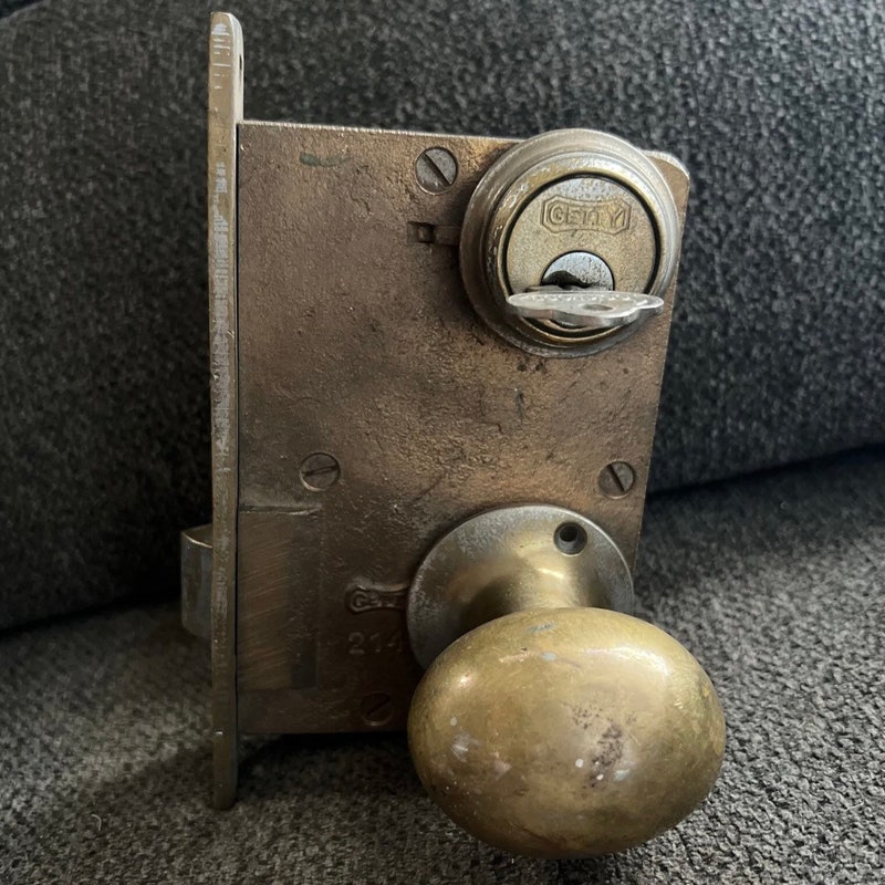 Antique Key Lock - Etsy