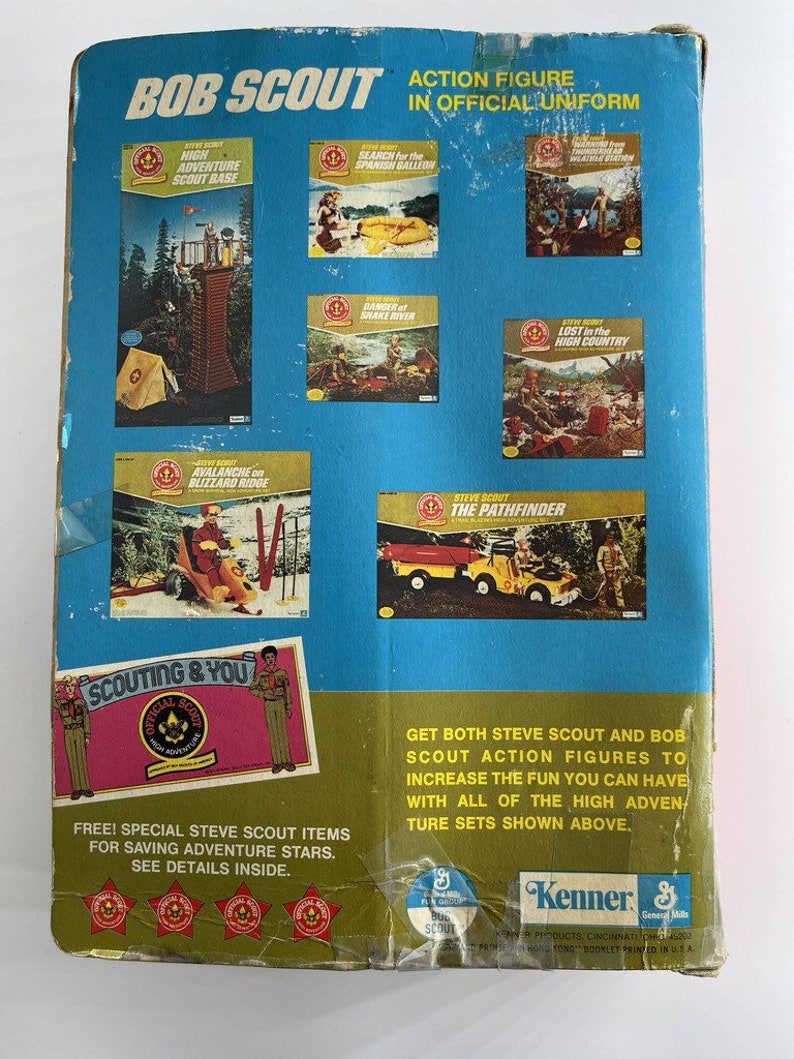 Vintage BOB SCOUT Action Figure 1974 Official Scout High - Etsy