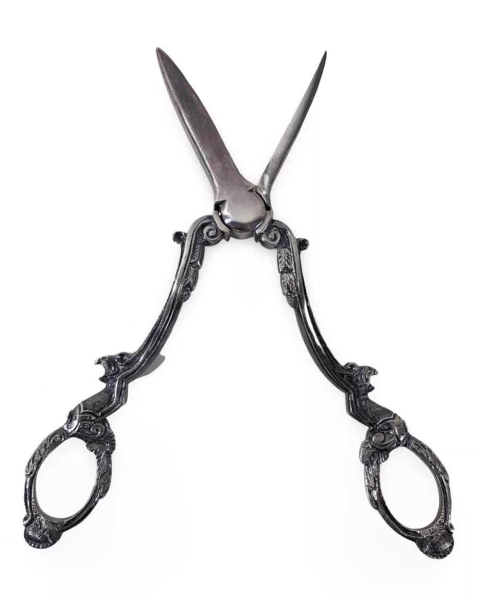 Antique 7” Victorian Ornate Grape Cutting Shears Scissors 88 Grams - Etsy