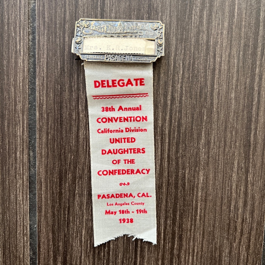 Antique 1938 United Daughters Confederacy UDC Convention - Etsy