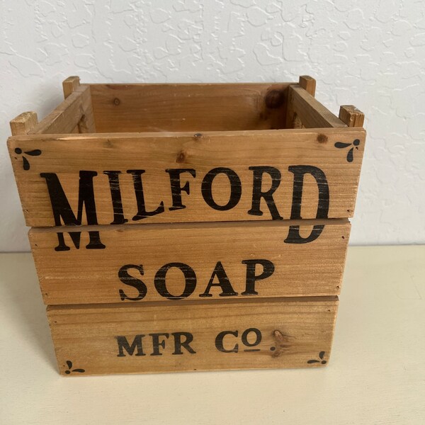 Vintage Soap Box - Etsy