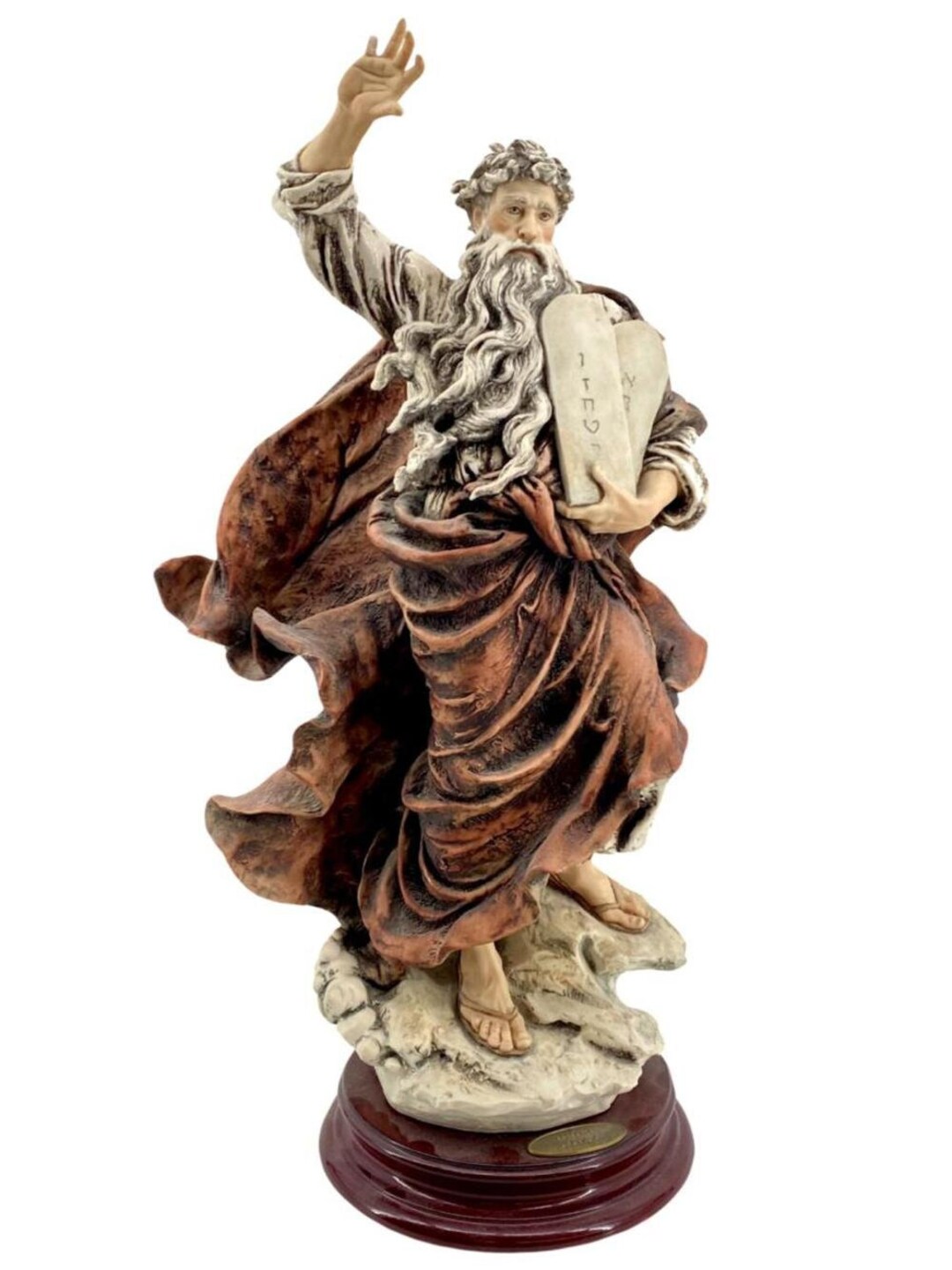 Vintage Florence Limited Ed. Armani Resin Moses Sculpture 208/5000 ...