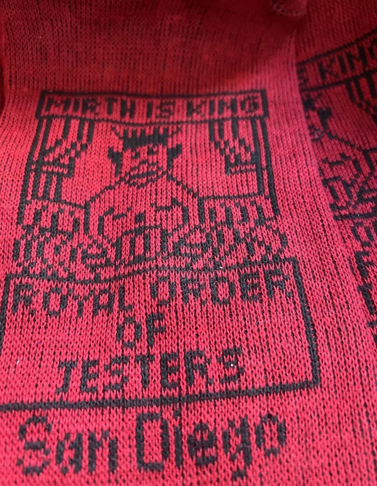 1 Vintage Mirth is King Royal Order of Jesters Drawstring Bag 1/1 on ...